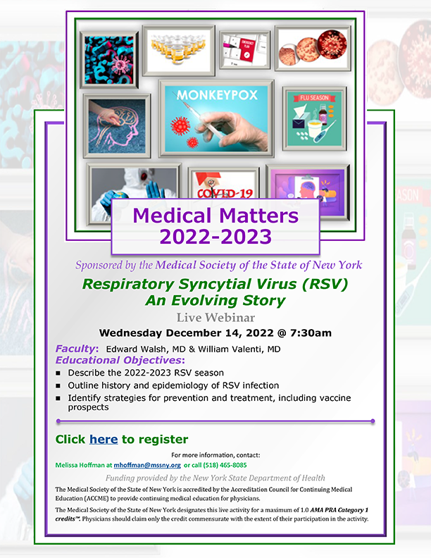 MSSNY Pulse: December 9, 2022 – MEDICAL SOCIETY OF THE STATE OF NEW ...