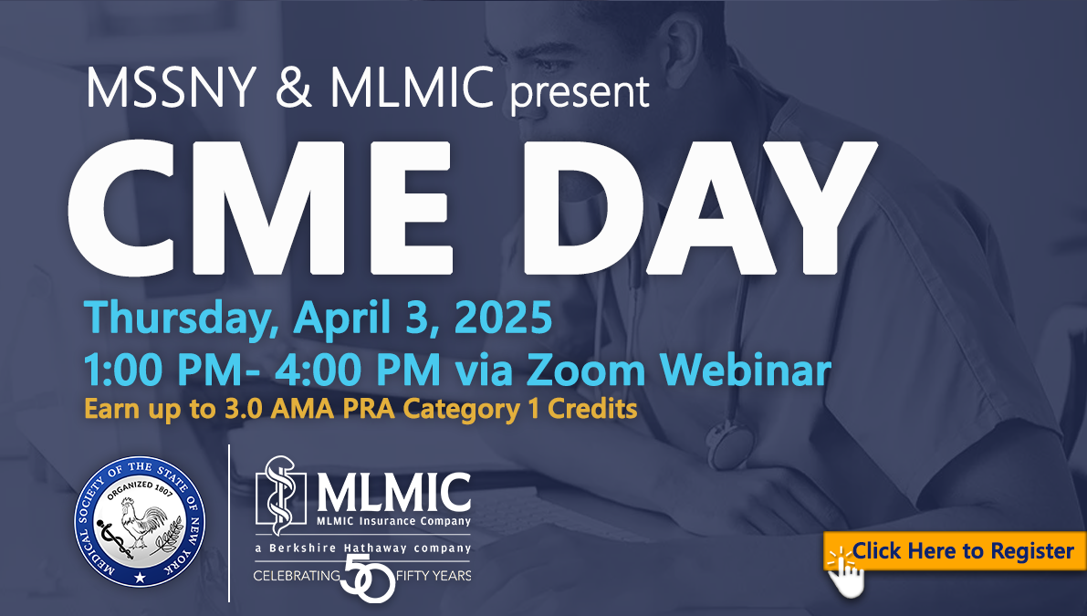 MEDICAL SOCIETY OF THE STATE OF NEW YORK ORGANIZED 1807 – ORGANIZED 1807